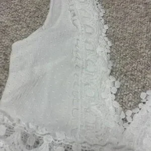 Pretty Angel | Dresses | Pretty Angel Womens Lace Overlay Dress Sz M ...